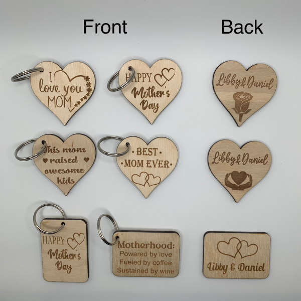 Personalized Mother's Day Keychain – CustomizelyMore